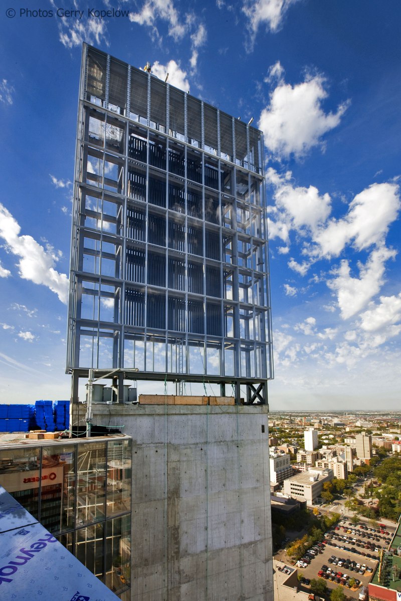 Manitoba Hydro Downtown Office Project, Winnipeg, MB, Canada | facadeworld