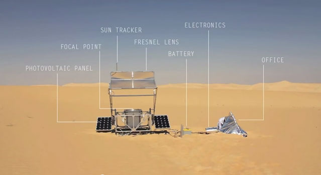 Markus Kayser – Solar Sinter Project | facadeworld