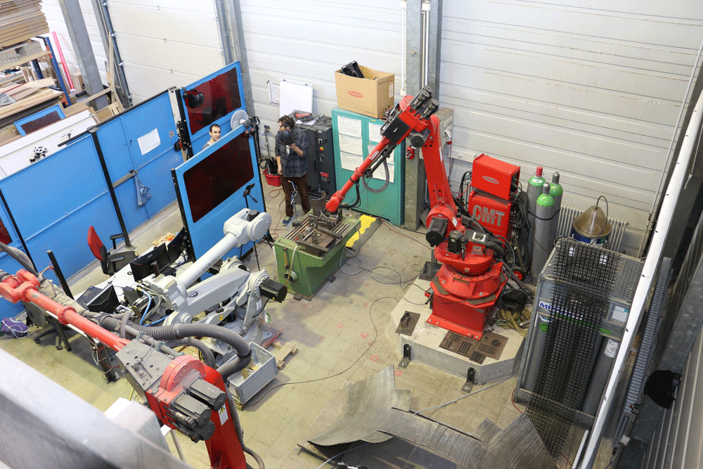 BE-AM Labs @ TU Darmstadt: WAAM Lab | facadeworld